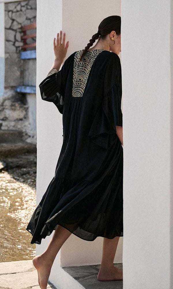 Archaic Kori Rhodes Dress - Blue - hoss