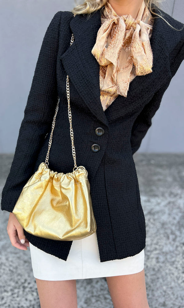 KITX Stardust Wool Jacket - Black - hoss