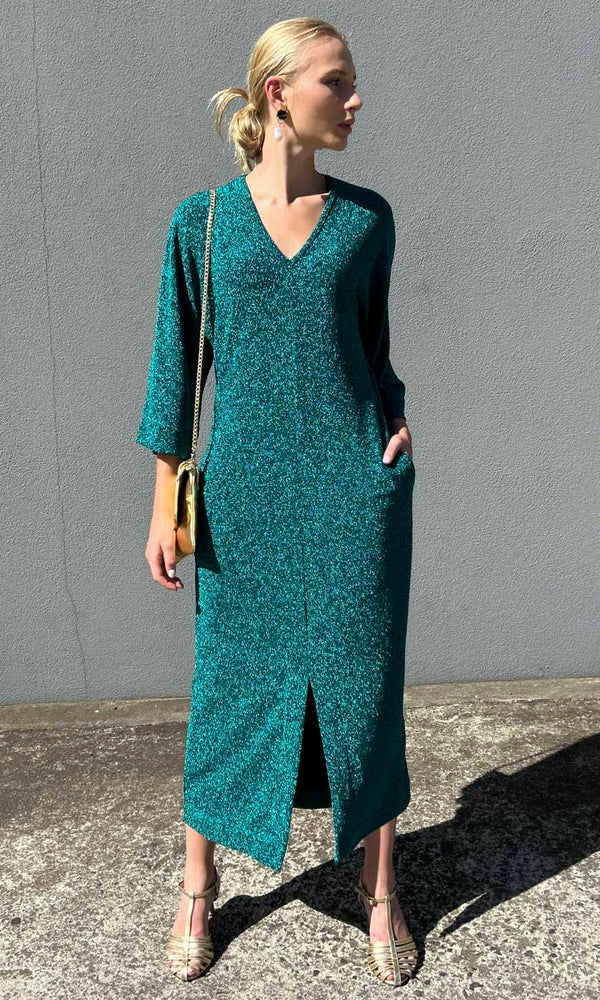 HOSS Carla Dress - Jade - hoss