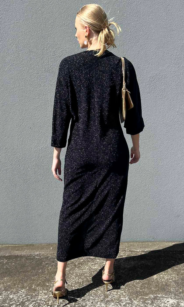 HOSS Carla Dress - Black - hoss