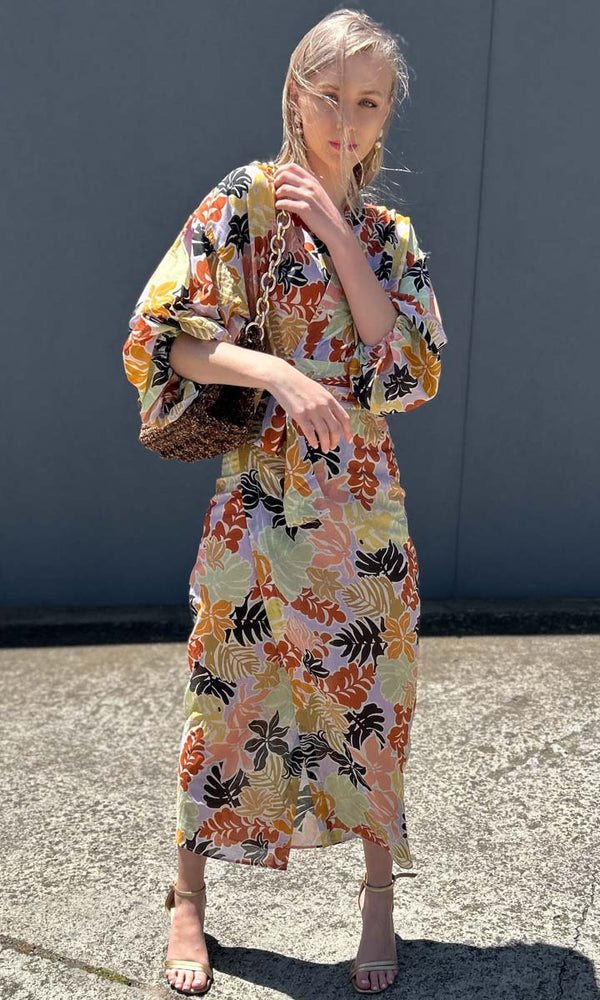 Dominique Isabel Dress - Floral - hoss