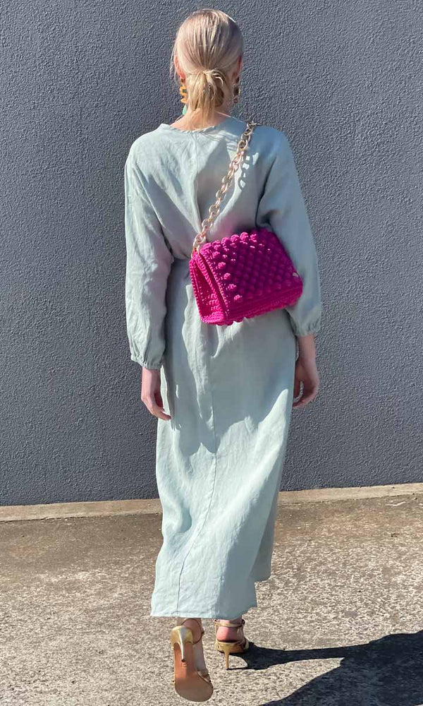 HOSS Wrap Maxi Dress - Green - hoss